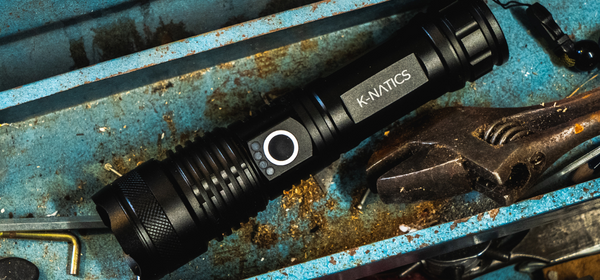 4 Tips om de levensduur van je zaklamp te verbeteren | K-NATICS™